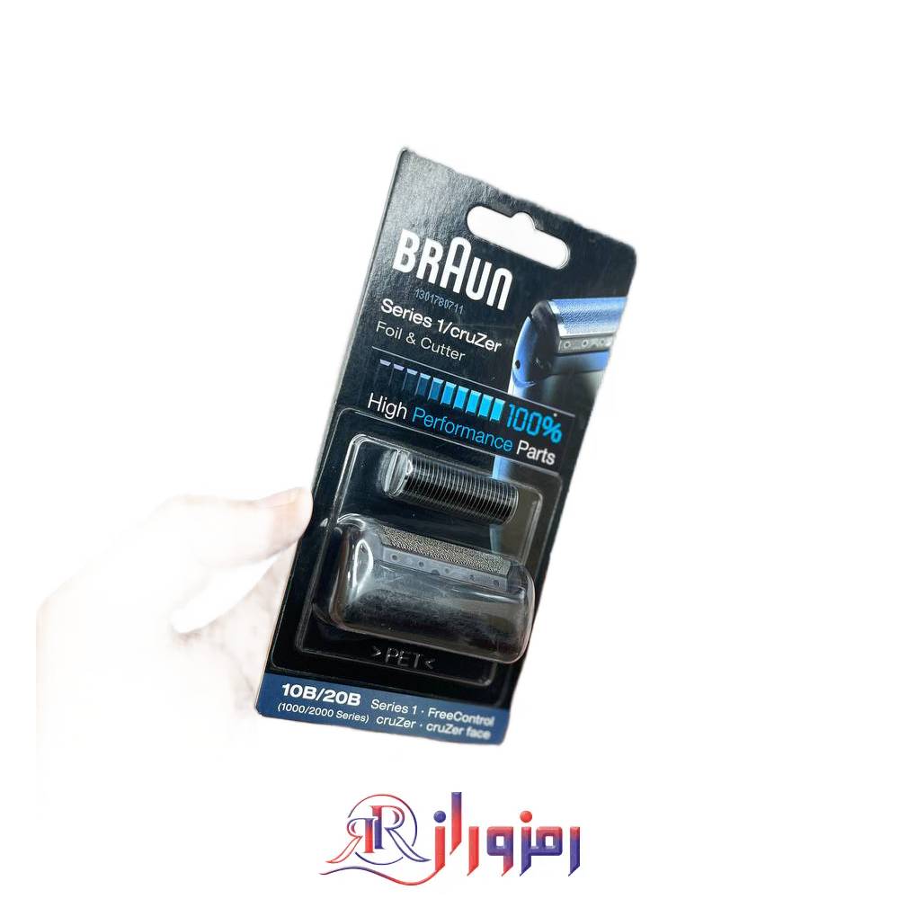 مشخصات، قیمت و خرید تیغه و توری ریش تراش براون سری 1 و کروزر مدل 10B ...